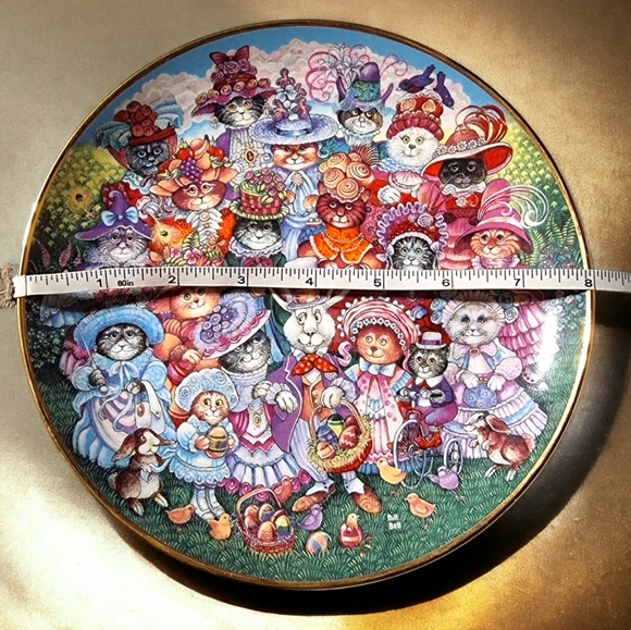 Franklin Mint | Accents | Franklin Mint Easter Purrade By Bill Bell ...